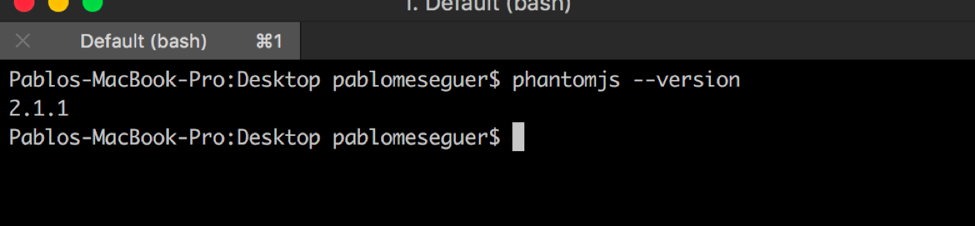 Software Automation Frameworks Part I: CasperJS and PhantomJS